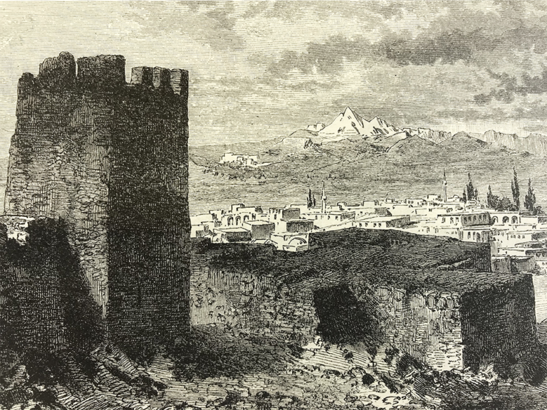 Ottoman Engraving Cappadocia - Allanatolian - EN